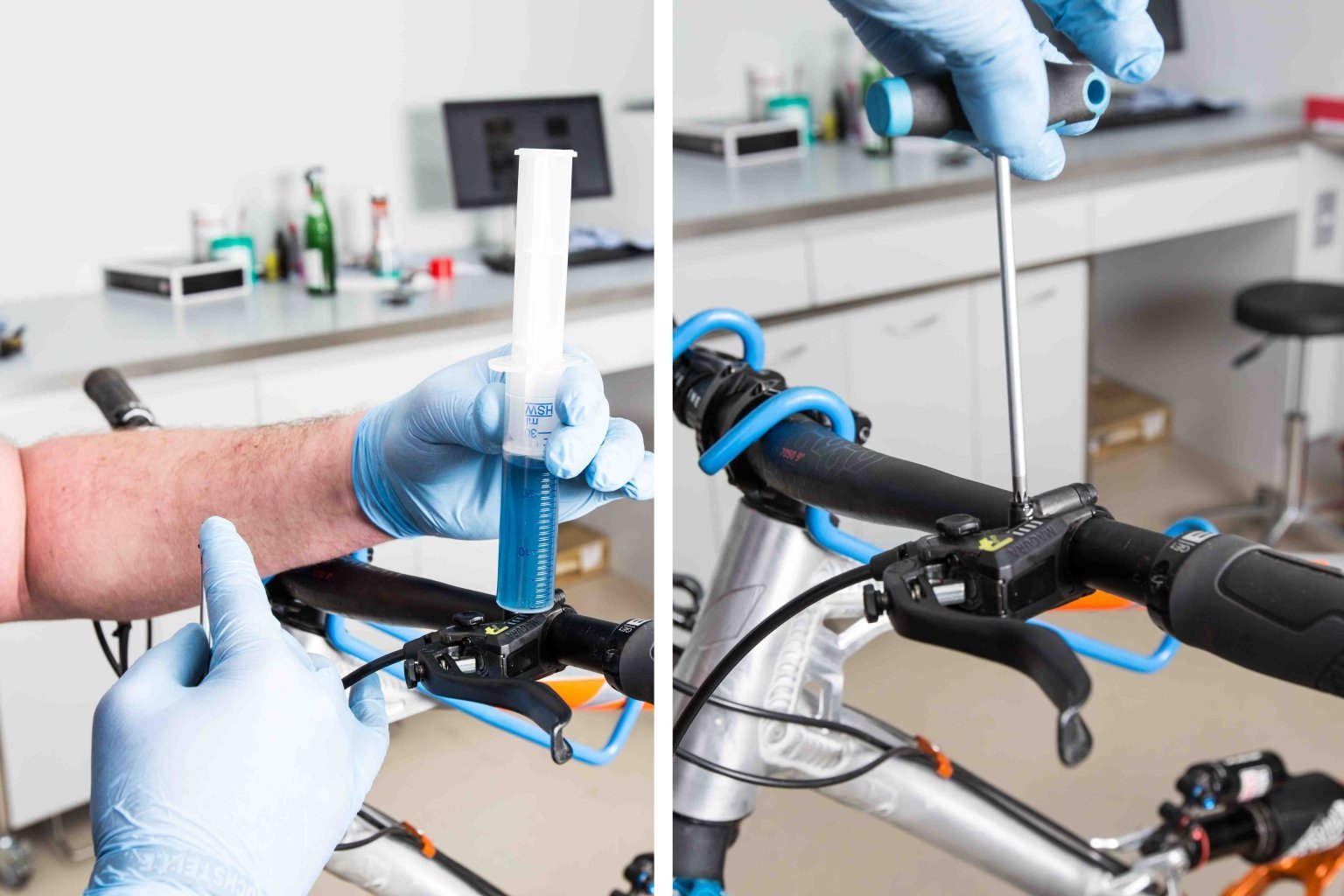 How to replace the brake fluid and bleed... | bike-components