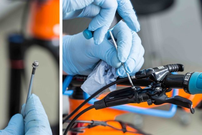 How to replace the brake fluid and bleed... | bike-components