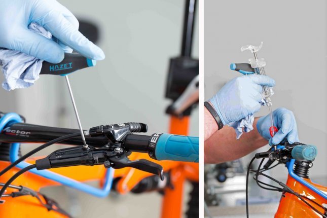 How to replace the brake fluid and bleed... | bike-components