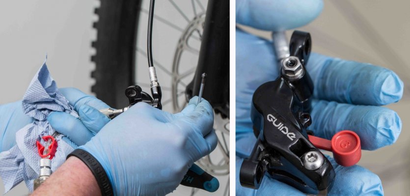 How to replace the brake fluid and bleed... | bike-components