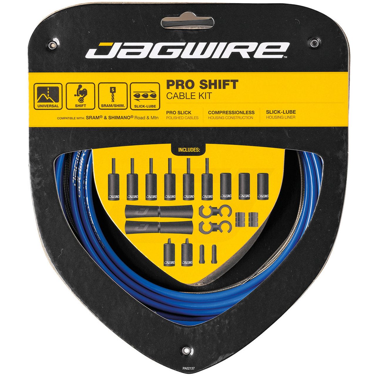 Jagwire 2X Pro Shifter Cable Set for Road MTB bike components