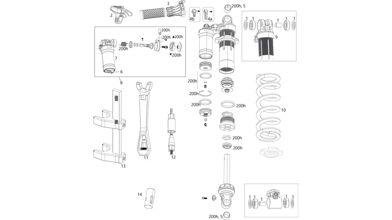 Spare Parts RockShox bike accessories bike parts bike components