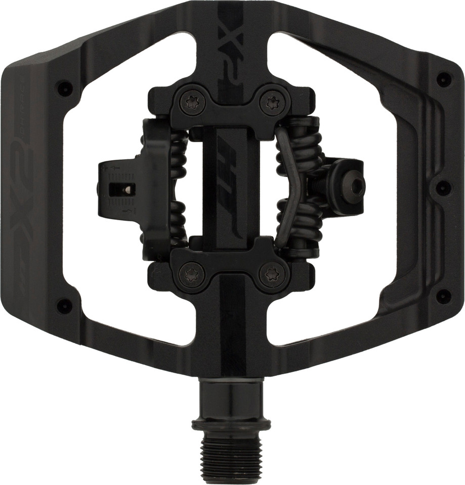 HT DH RACE X2 Clipless Pedals: Ultra-thin, robust aluminum pedals for ...
