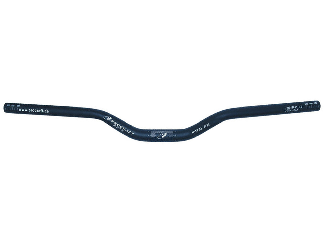 Procraft Pro FR 40 mm 25.4 Riser Handlebars - bike-components