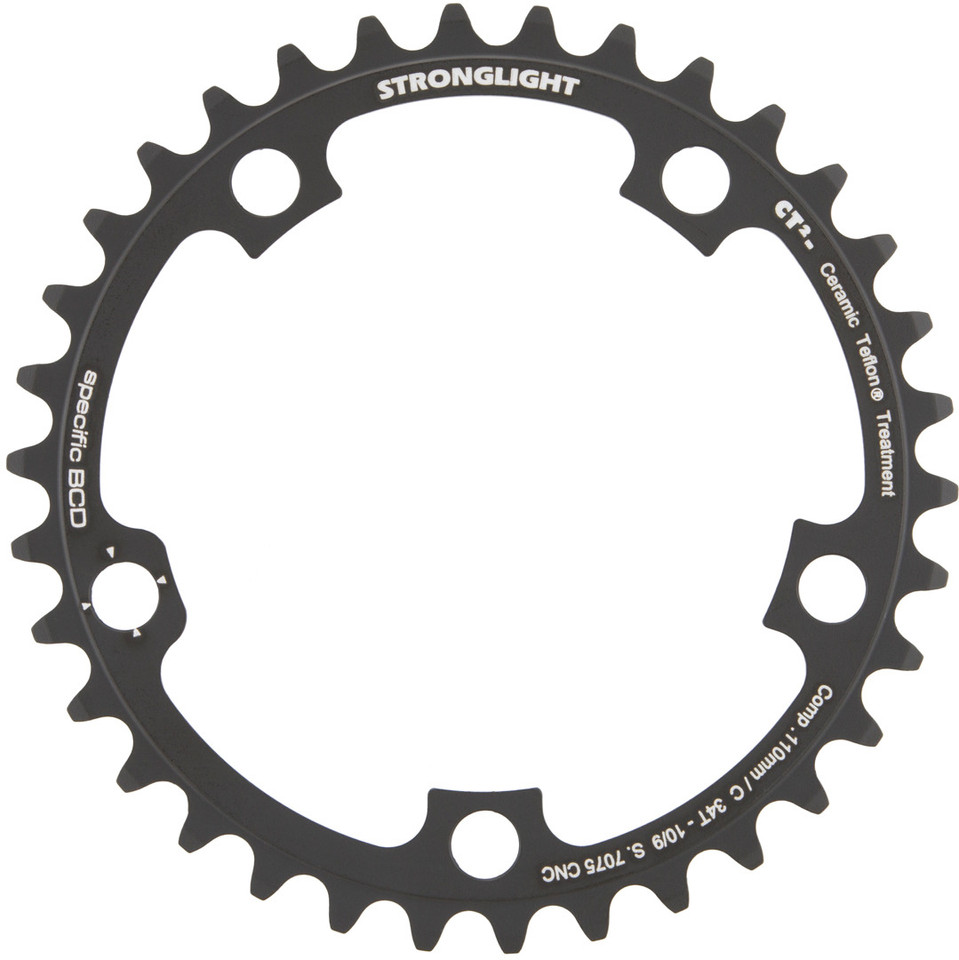 Stronglight Plateau CT2 Road Campagnolo 9/10vit., 5 bras, BCD 110 mm - bike-components