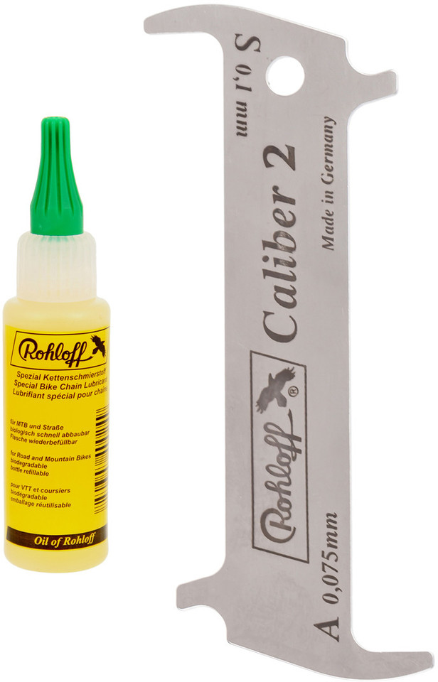 Rohloff Caliber 2 Chain Wear Indicator + Oil of Rohloff | bike-components