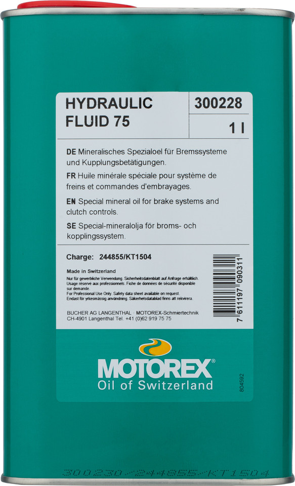 Motorex Hydraulic Fluid 75 Mineral Oil Brake Fluid | bike-components
