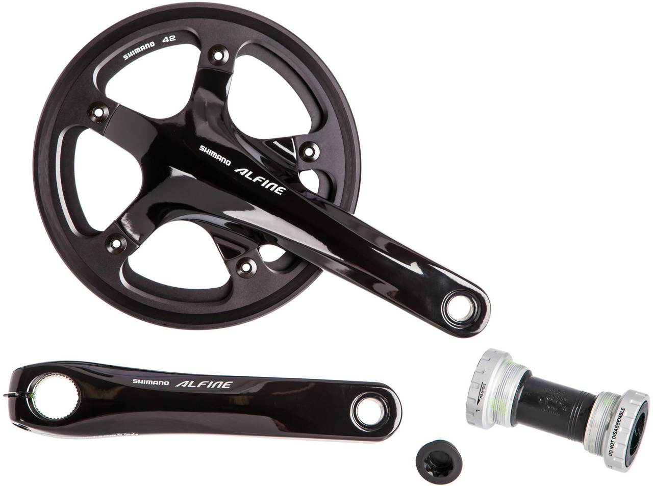 Shimano Alfine FC-S501 Crankset w/ Single Chain Guard - bike-components
