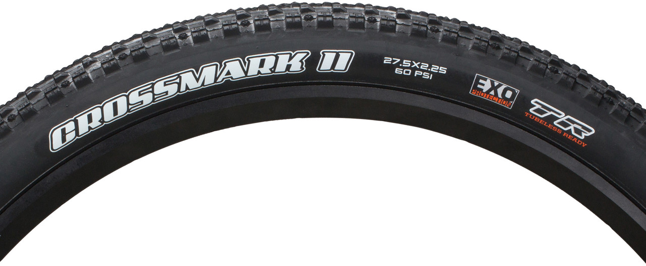 Maxxis Crossmark II Dual EXO TR 27.5" Folding Tyre - bike-components