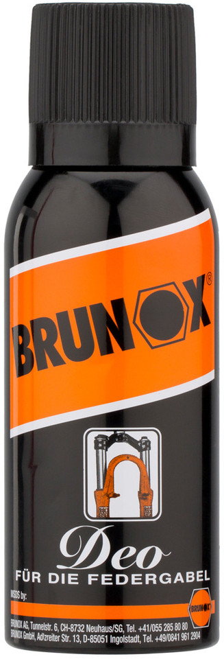 Brunox Suspension Fork Deo: Optimal care for forks, dirt-repellent ...