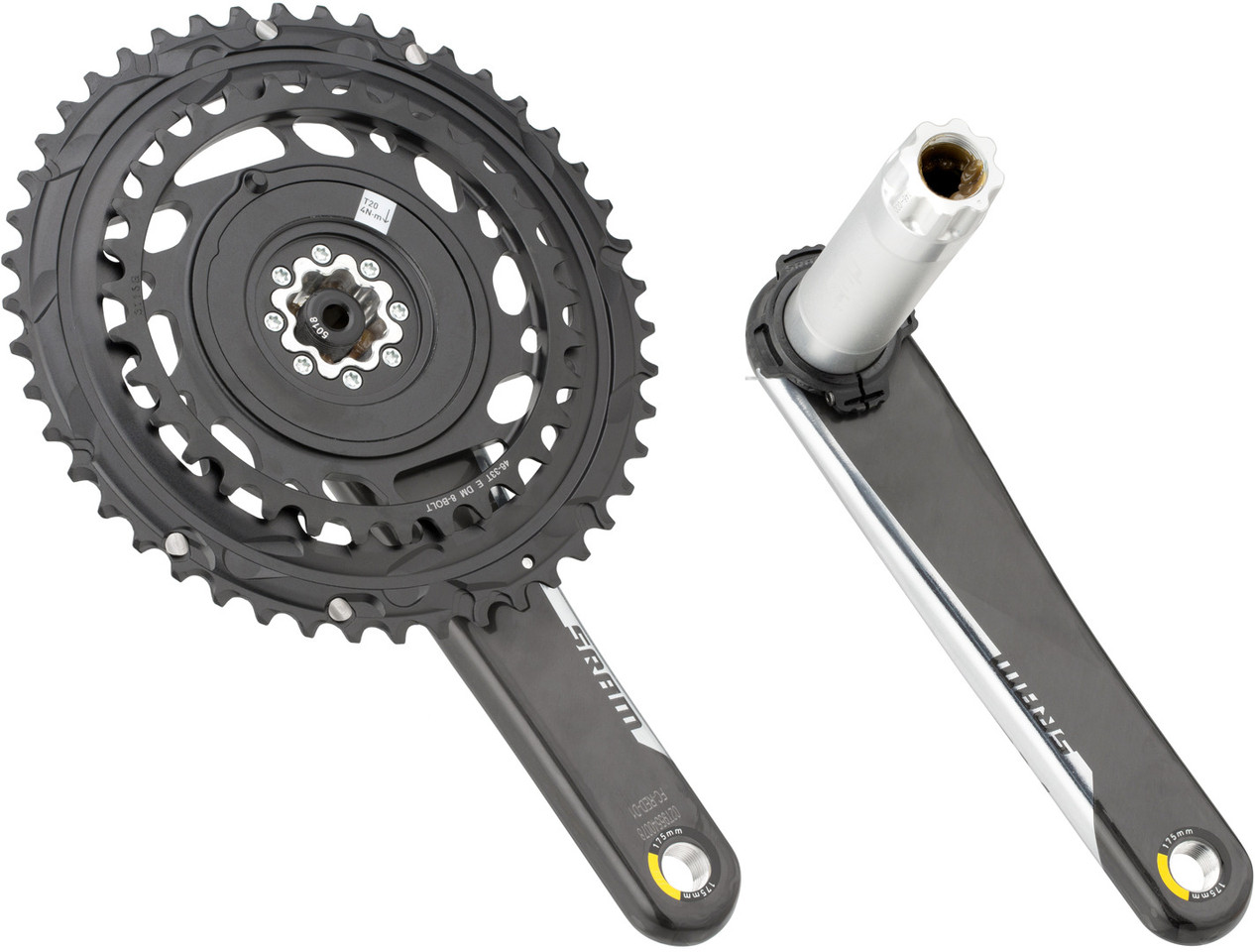 SRAM Red DUB 2x12-speed Crankset - bike-components