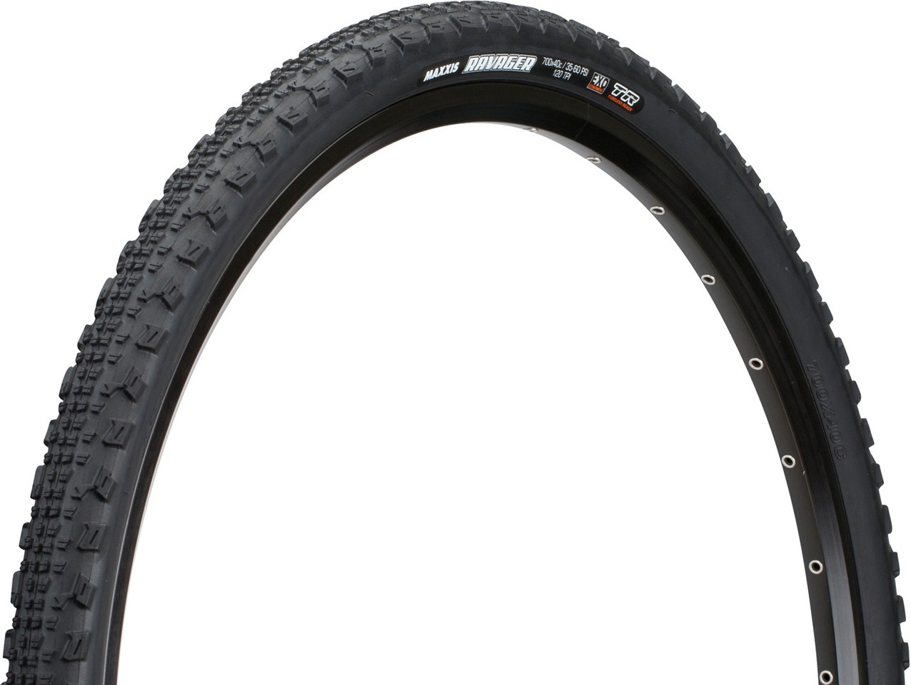 Maxxis Ravager Dual EXO TR 28" Folding Tyre - gravel & trail | bike ...