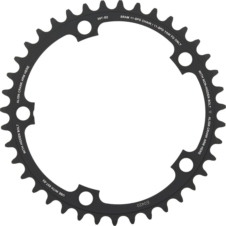 SALE! SRAM Force 22 X-Glide Yaw Chainring, 5-arm, 130 mm | bike-components