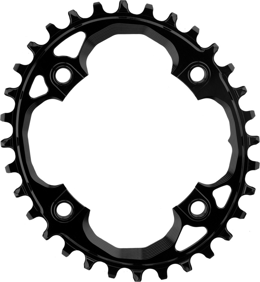 absoluteBLACK Oval 1X Kettenblatt für 94 BCD | bike-components