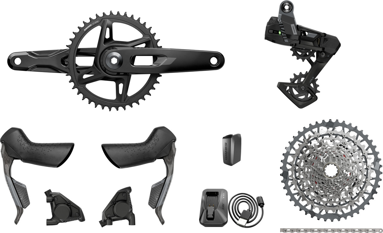 SRAM Rival E1 Wide XPLR AXS 1x13-fach Gruppe - bike-components