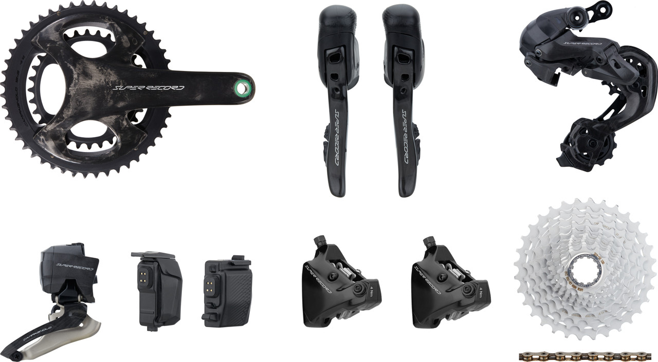 Sale! Campagnolo Super Record Wireless Gruppe 2x12-fach 32-48 140/140 - bike-components