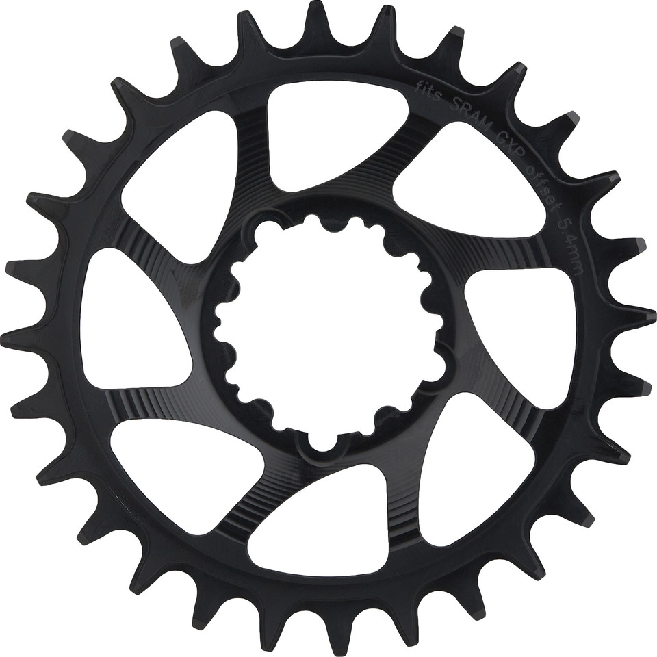 Garbaruk Kettenblatt Round GXP/DUB Boost Direct Mount 1-fach - bike ...