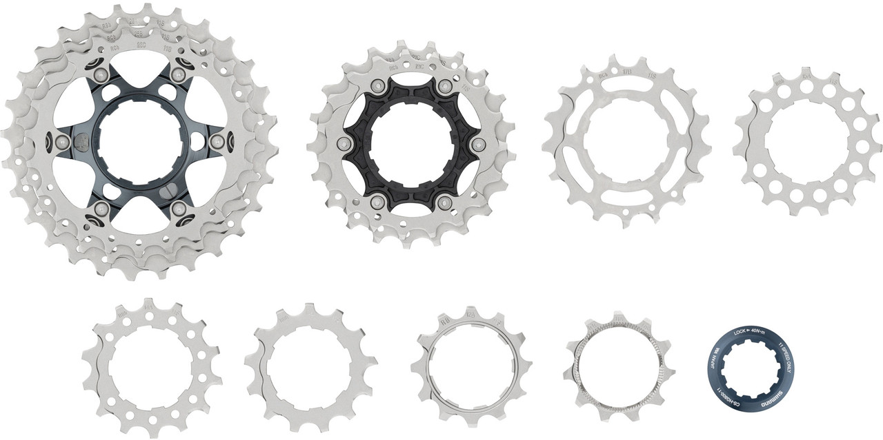 Shimano Ultegra Cassette CS-R8000 + Chain CN-HG701 11-speed Wear & Tear Set - bike-components