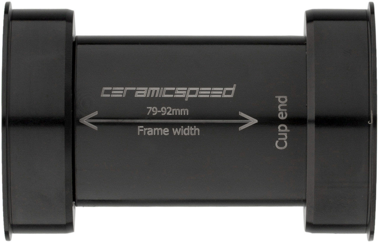 CeramicSpeed BB386EVO Shimano Coated Bottom Bracket, 46 x 86.5 mm ...