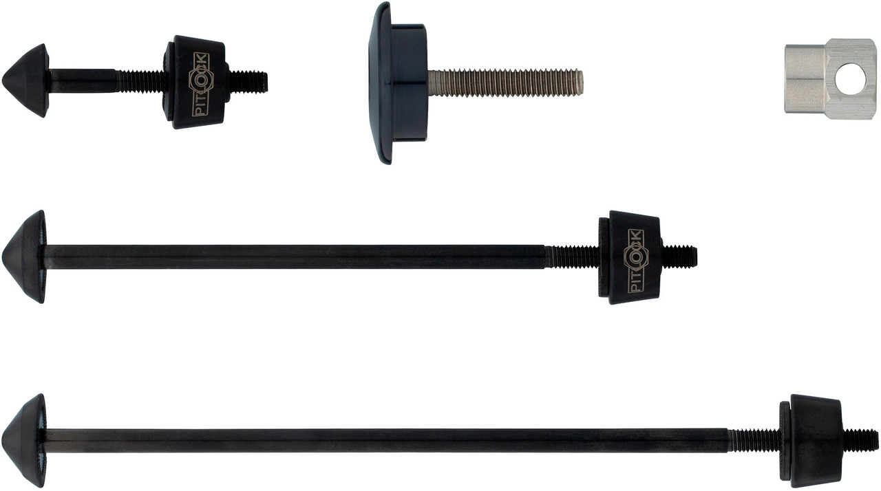 Pitlock Sicherung Set 02/GA Vorderrad + Hinterrad + Sattelstütze ...