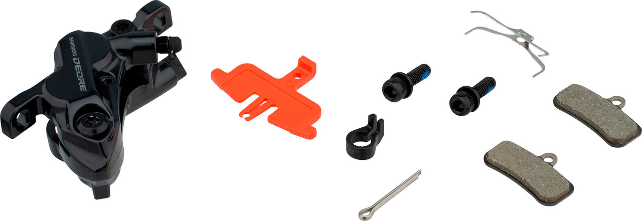 Shimano Deore BR-M6120 Brake Caliper w/ Resin Pads - bike-components