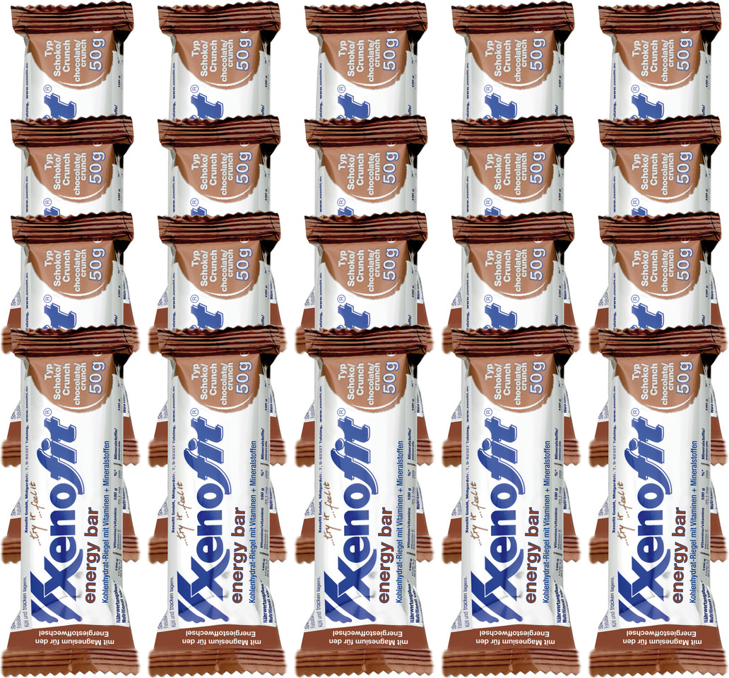 Xenofit energy bars - 20 pcs., gluten-free & tasty! | bike-components