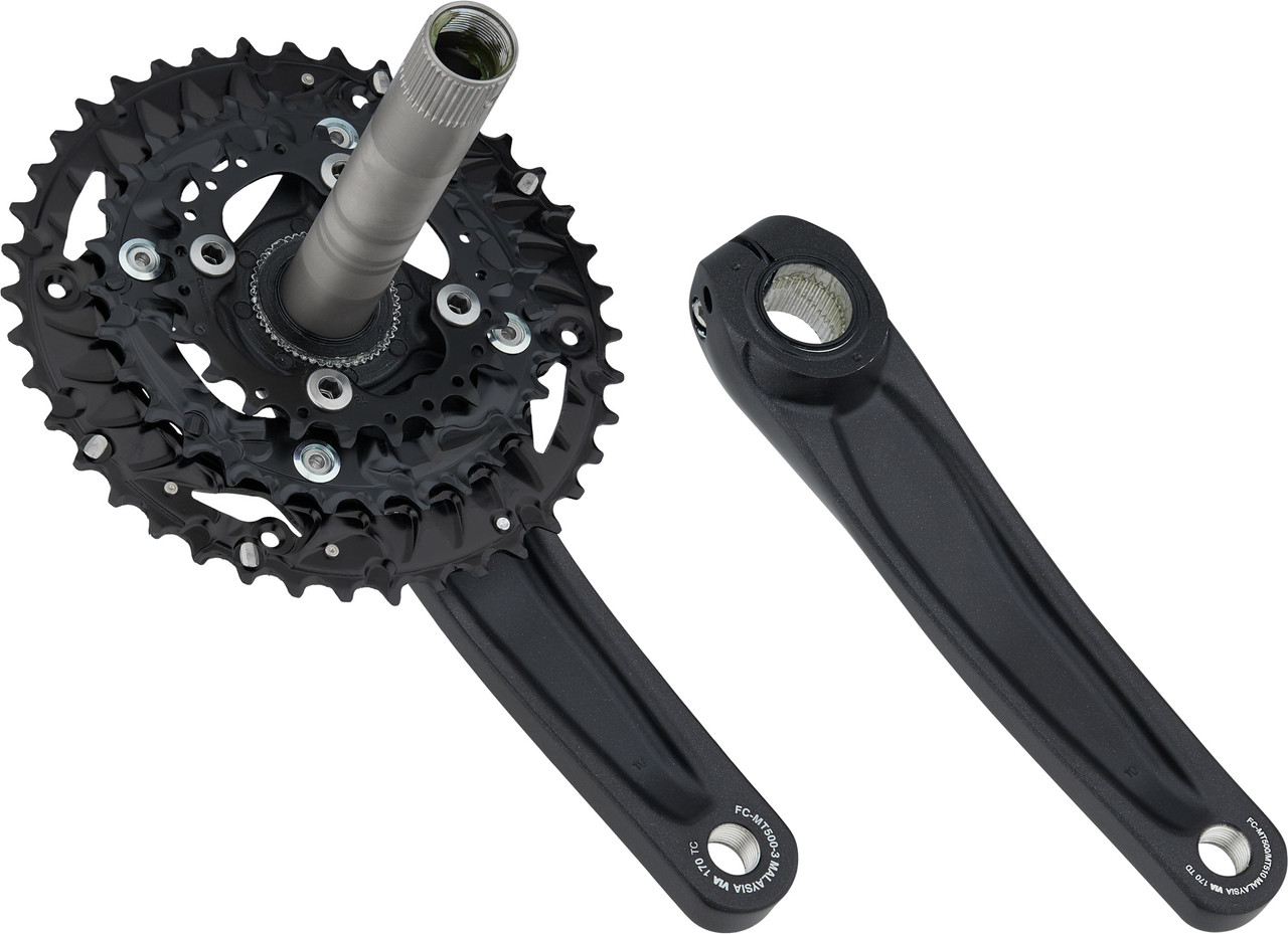 Shimano FC-MT500-3 Crankset - bike-components
