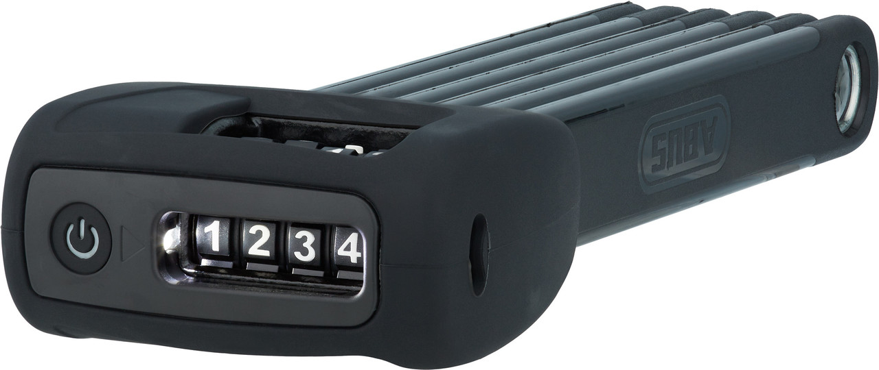 ABUS Bordo Combo 6000C LED Folding Lock w/ SH Bracket - bike-components