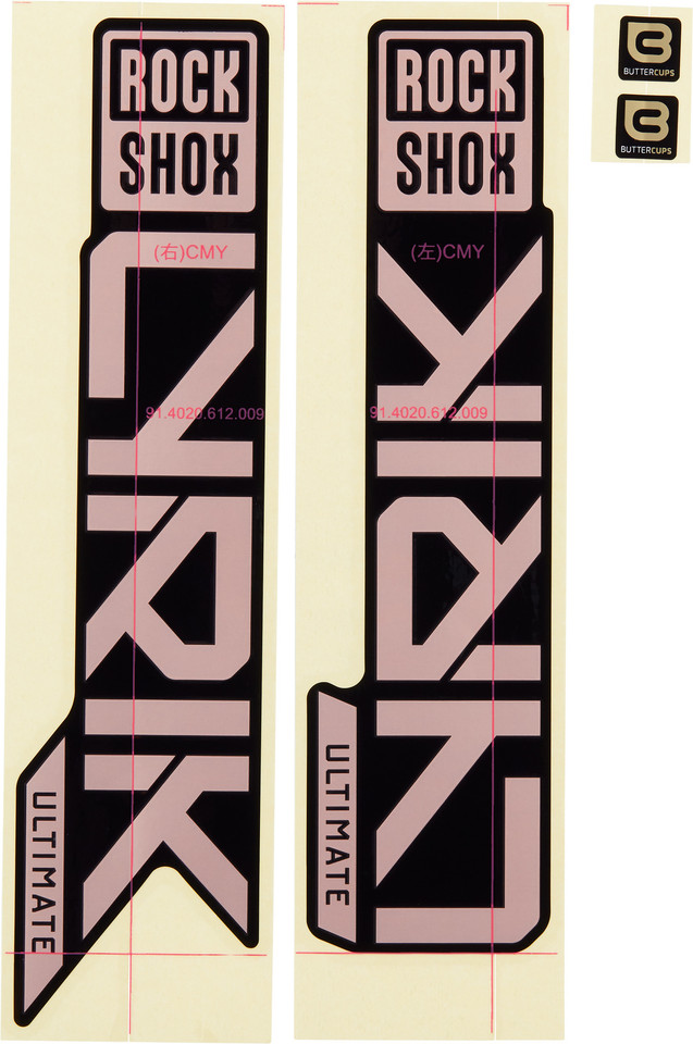 RockShox Decal Kit for Lyrik Ultimate (2023) | bike-components