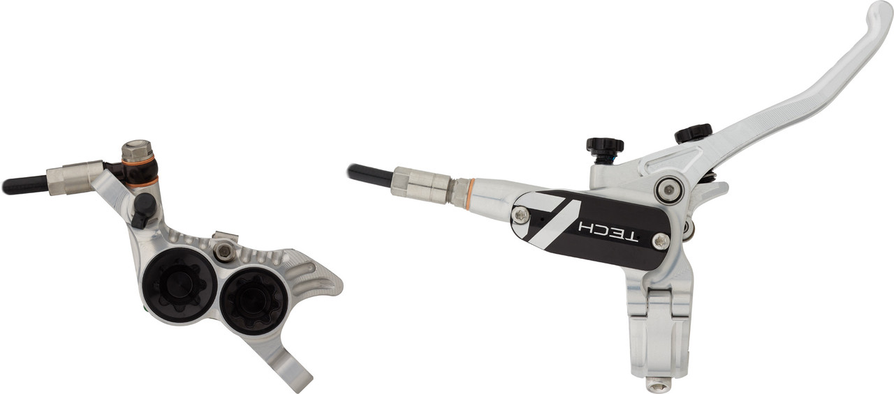 Hope Tech 4 V4 Front+Rear Disc Brake Set w/ Composite Hose - bike ...