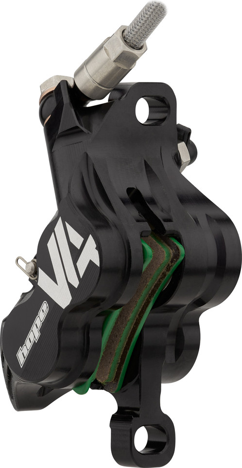 Hope Tech 4 V4 Front+Rear Disc Brake Set w/ Steel Braided Hose - bike ...