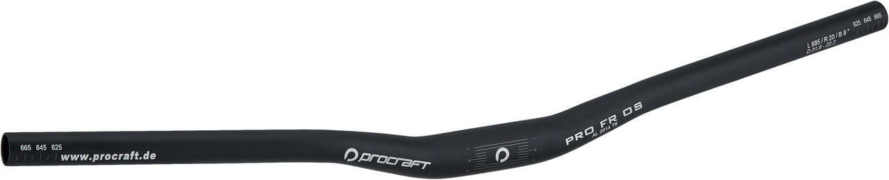 Procraft Pro FR 20 mm Riser Handlebar for Freeride | bike-components