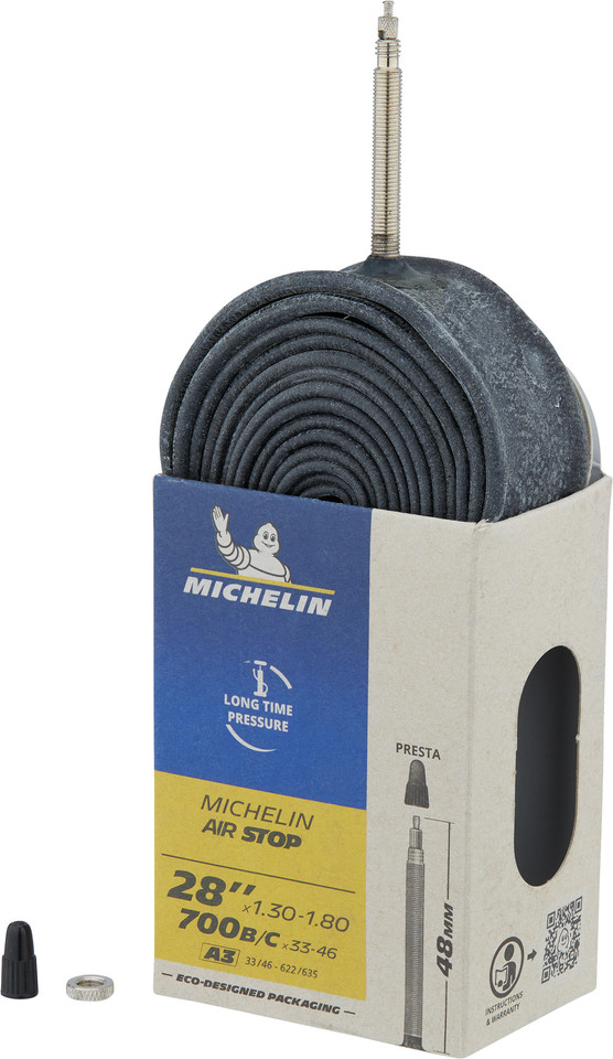 Michelin A3 Airstop Inner Tube for 28" - bike-components
