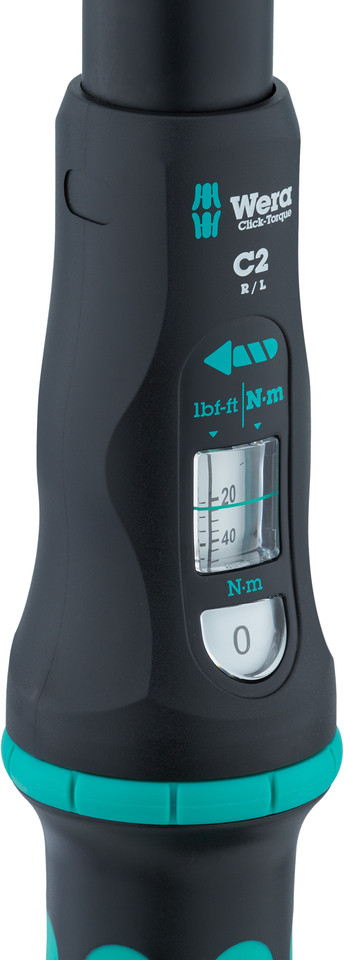 Wera Click-Torque C 2 Push R/L Torque Wrench 20-100 Nm - bike-components