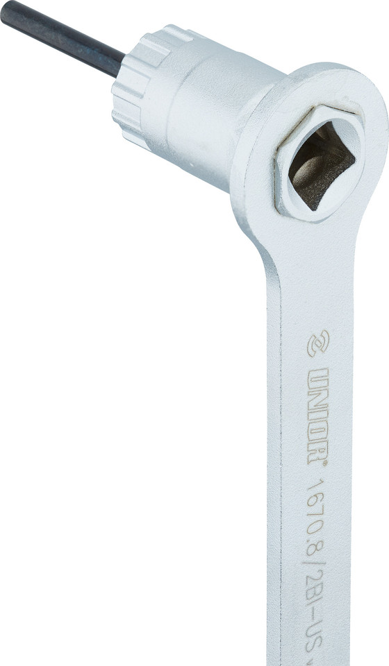 Unior Bike Tools Cassette Lockring Wrench 1670.8/2BI for Shimano w/ Handle - bike-components