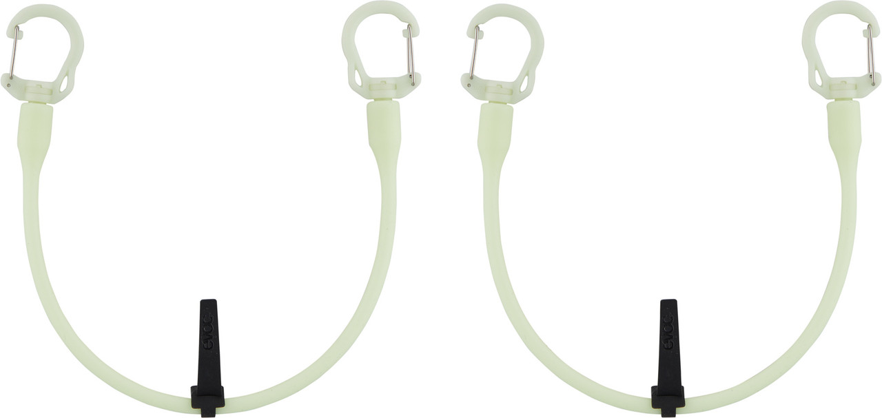 evoc Cargo Straps 2-Pack: Flexible silicone straps | bike-components