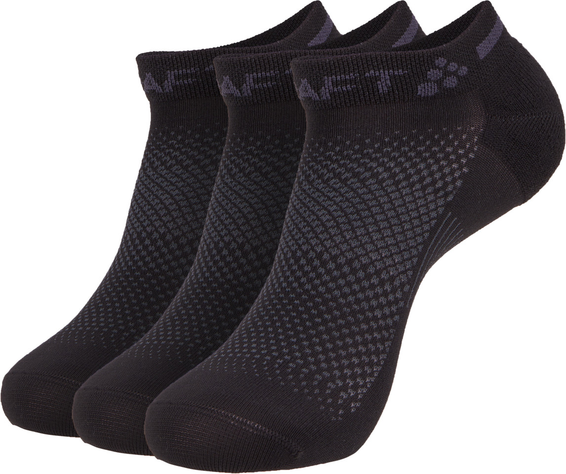 Craft Core Dry Shaftless Socks 3-Pack - bike-components