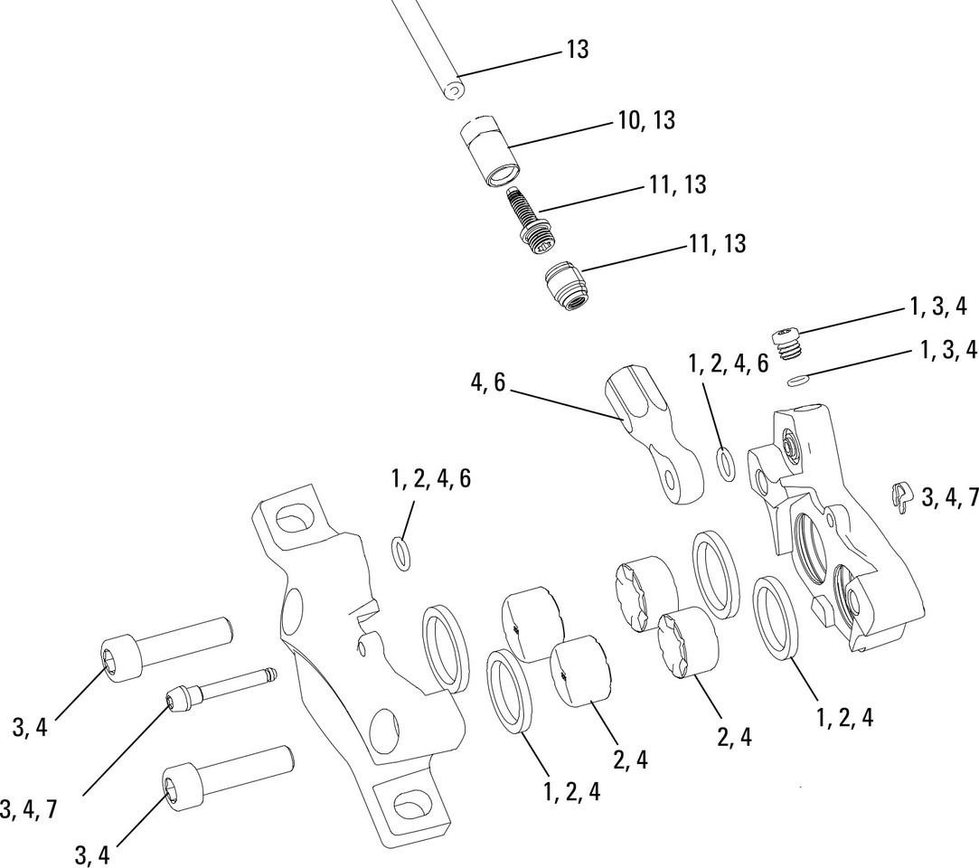 Avid Code / Code R Brake Caliper Parts (2011-2017) | bike-components