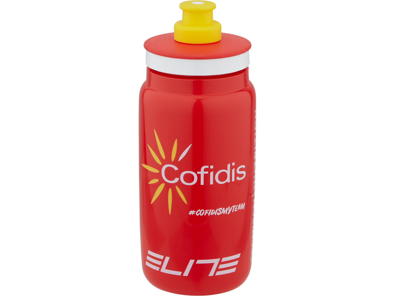 Elite Fly Teams Drink Bottle 550 ml - 2023 Model - bike-components