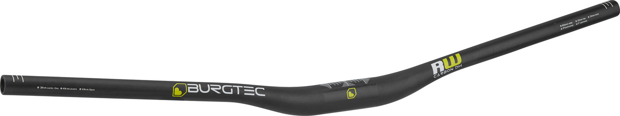Burgtec Ride Wide Carbon DH 35 Riser Handlebars | bike-components