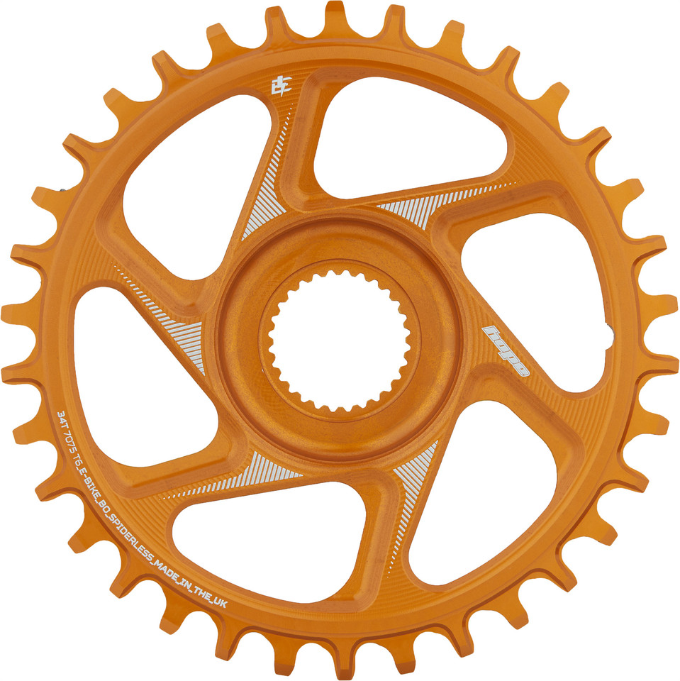 Hope R22 Spiderless Direct Mount E-Bike Chainring for Bosch Gen4 - bike ...