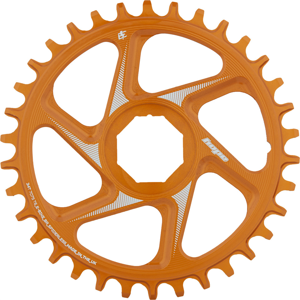 SALE! Hope R22 Spiderless Chainring for Brose - 34/36 T | bike-components