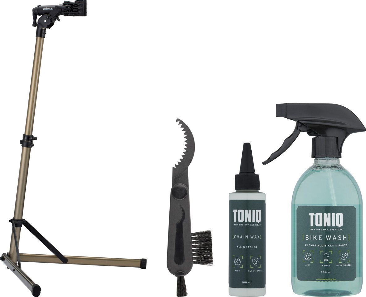 3min19sec Easy Clean Kit with Repair Stand & Cleaner | bike-components