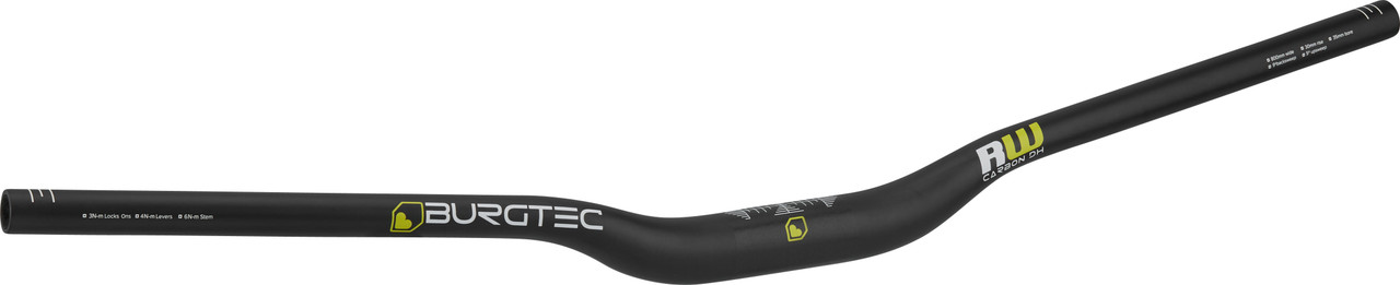 Burgtec Ride Wide Carbon DH 30 mm Riser Handlebar | bike-components