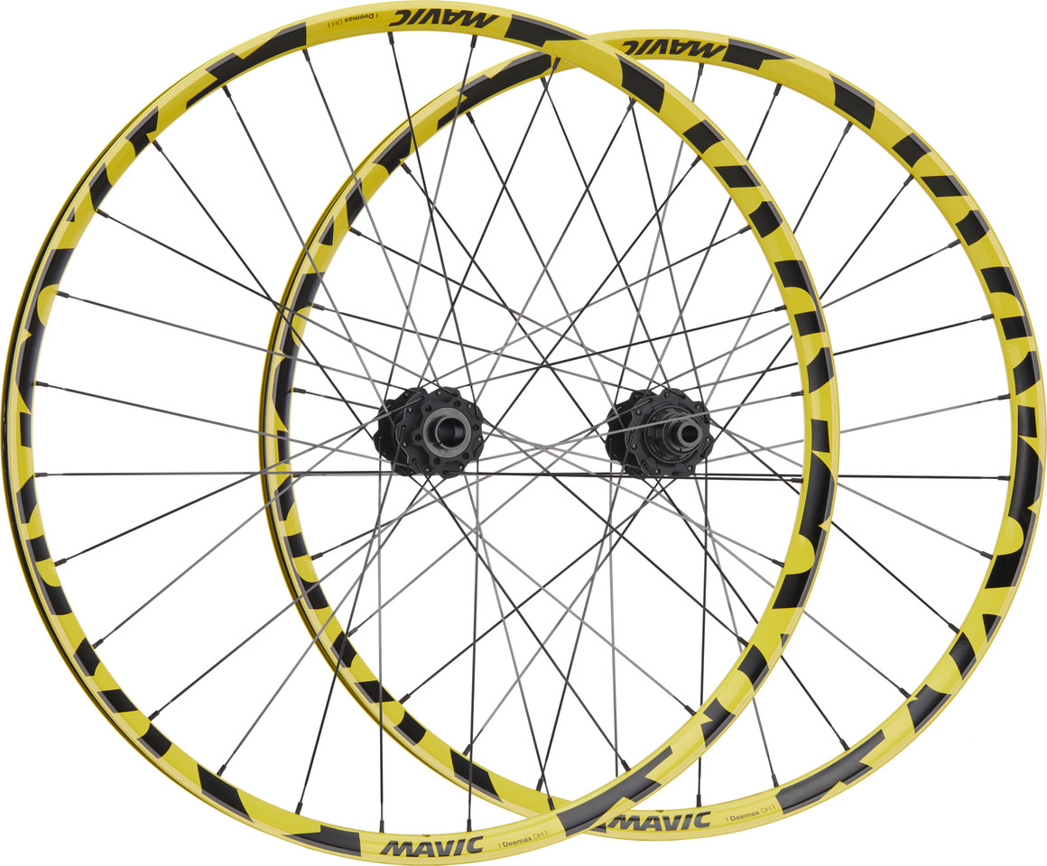 Mavic Deemax DH Yellow Limited Ed. 29"/27.5" Wheelset | bike-components