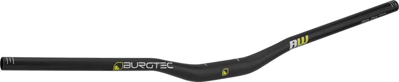 Burgtec Ride Wide DH 31.8 30 mm Riser Lenker | bike-components