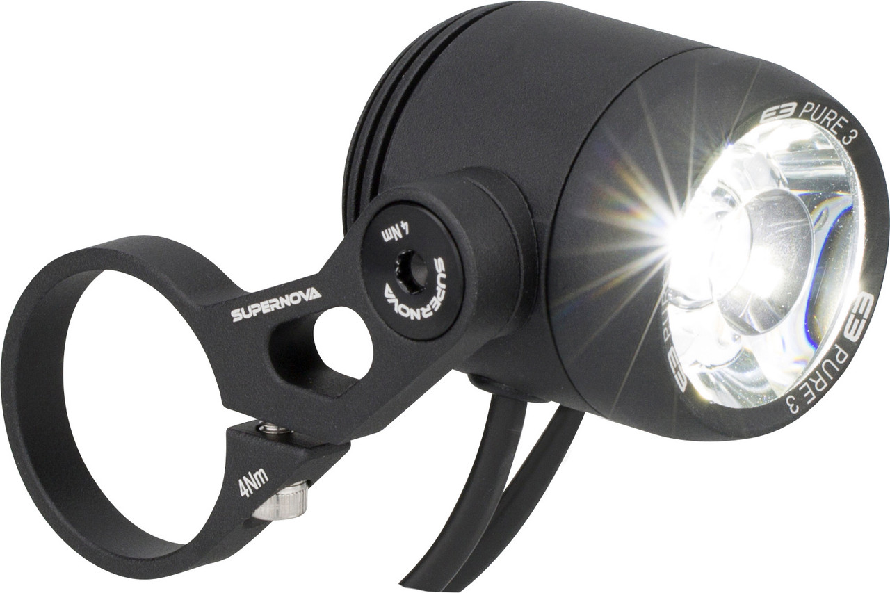 Supernova E3 Pure 3 HBM LED Frontlicht mit StVZO-Zulassung | bike ...