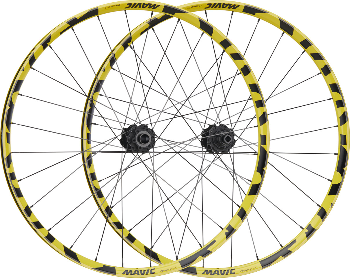 Mavic Deemax DH Yellow 29" Boost Wheelset | bike-components