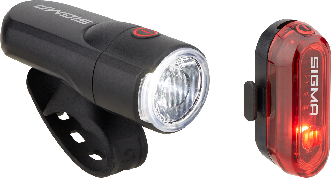Sigma Aura 30 Frontlicht + Curve Rücklicht Beleuchtungsset mit StVZO ...