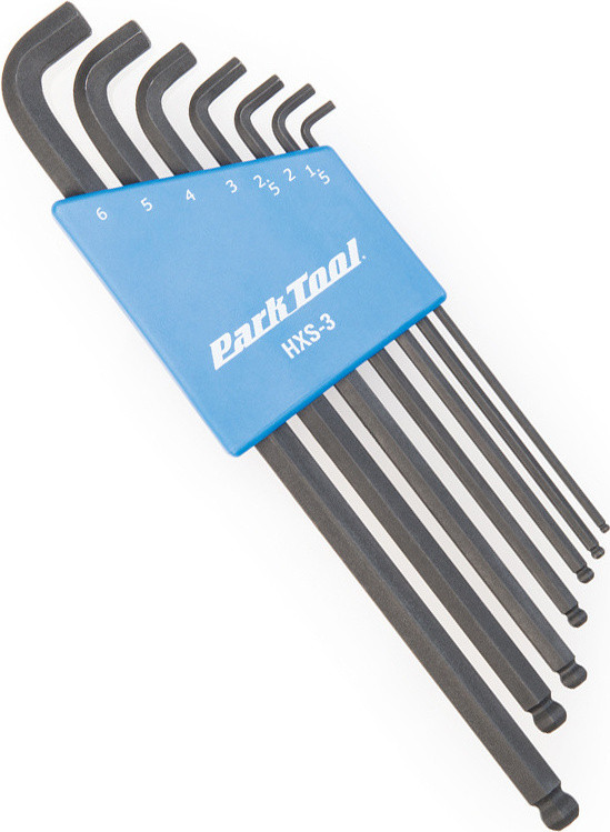 ParkTool HXS-3 Stubby Hex Wrench Set - Compact & Precise | bike-components